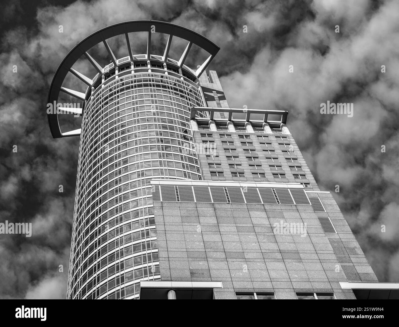 Oval roof Black and White Stock Photos & Images - Alamy