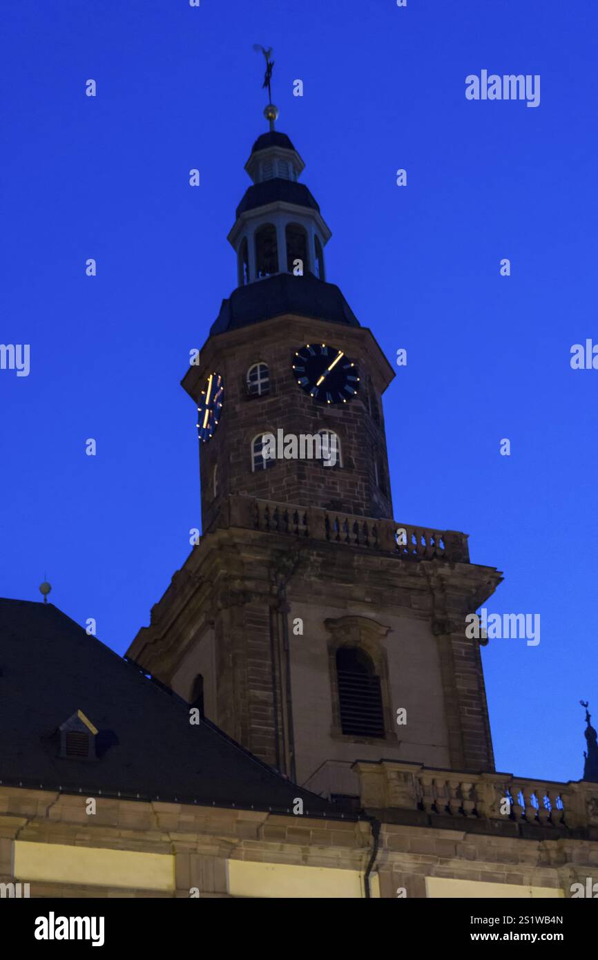 Views in the historic town Worms in Germany with interesting buildings ...