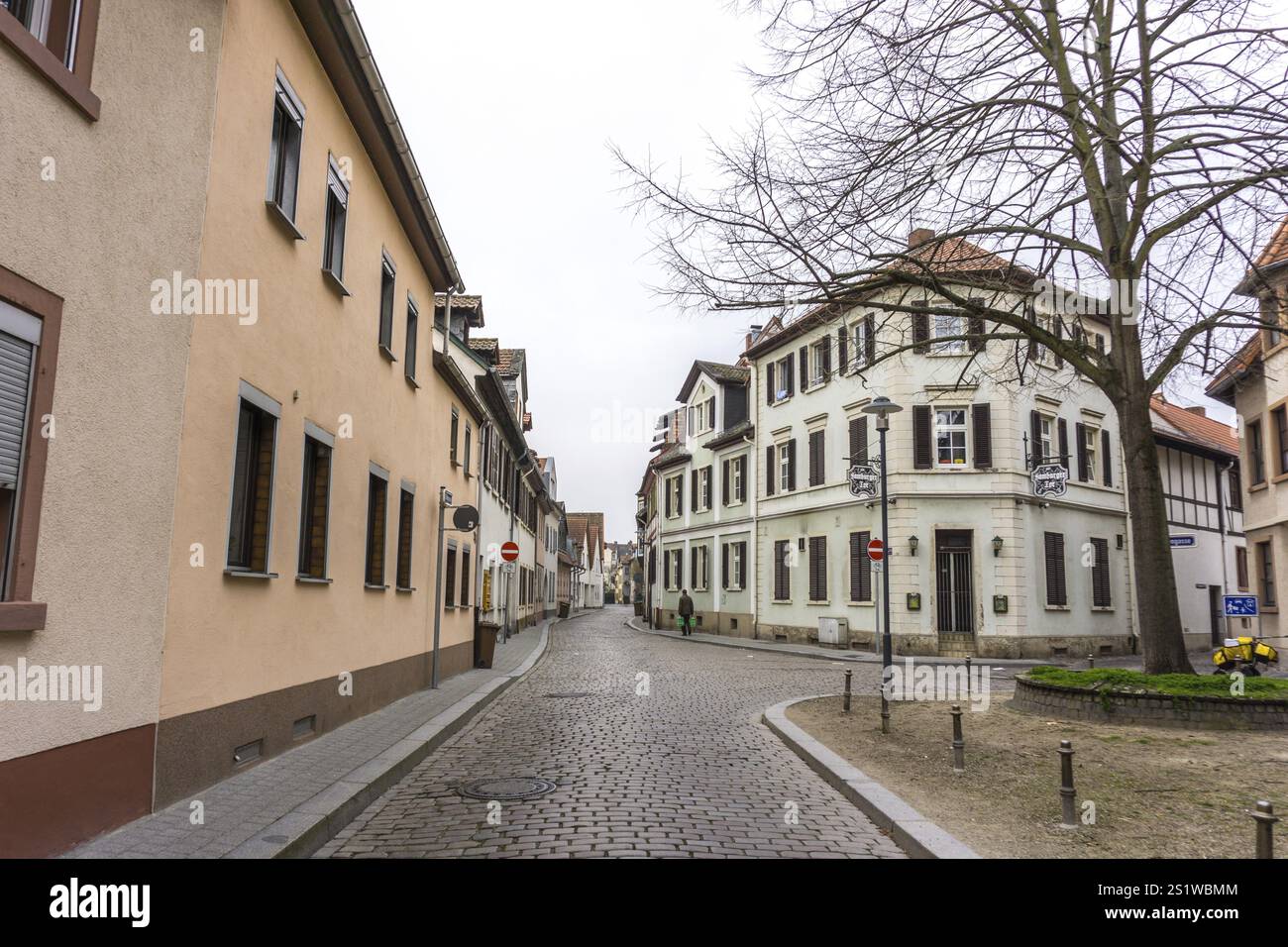 Views in the historic town Worms in Germany with interesting buildings ...