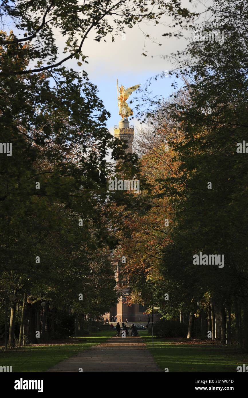 Berlin Victory Column, Grosser Stern, Grosser Tiergarten, built from ...