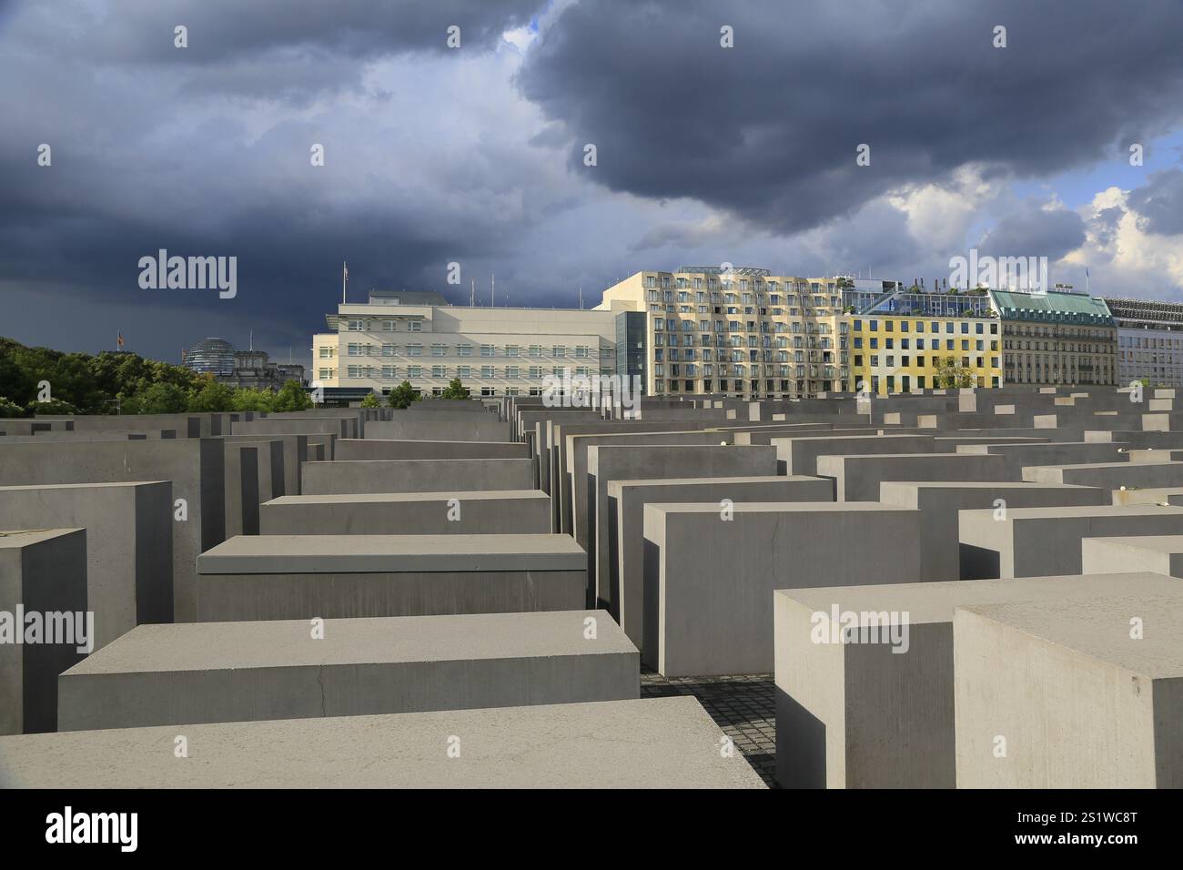 Memorial to the Murdered Jews of Europe, Holocaust Memorial, Embassy of the USA, Dome of the ...