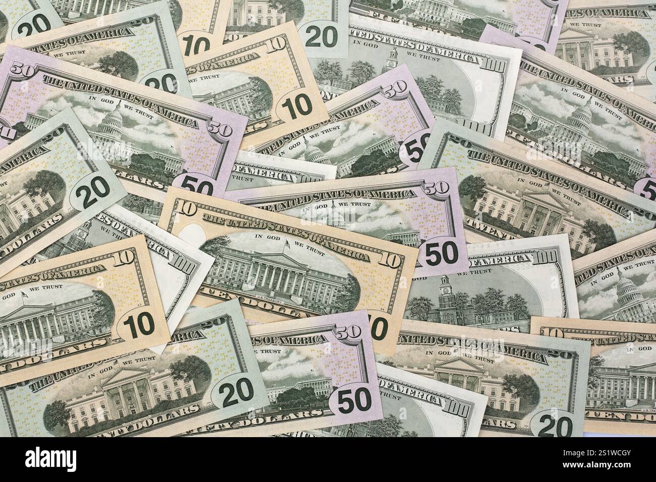 Dollar banknotes. Currency of the USA Stock Photo - Alamy