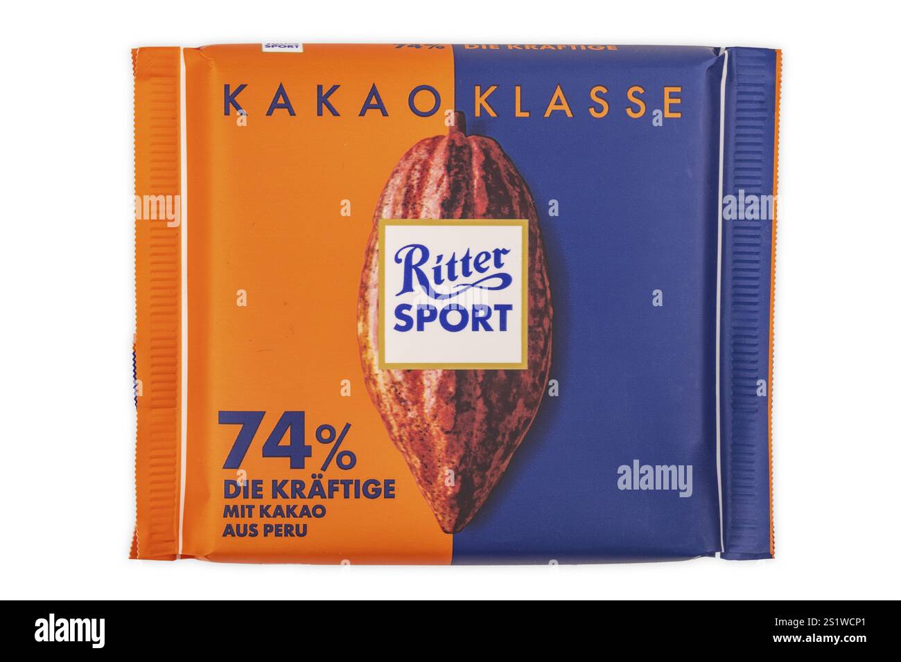 WETZLAR, Germany - November 22, 2021: Ritter Sport chocolate bars ...