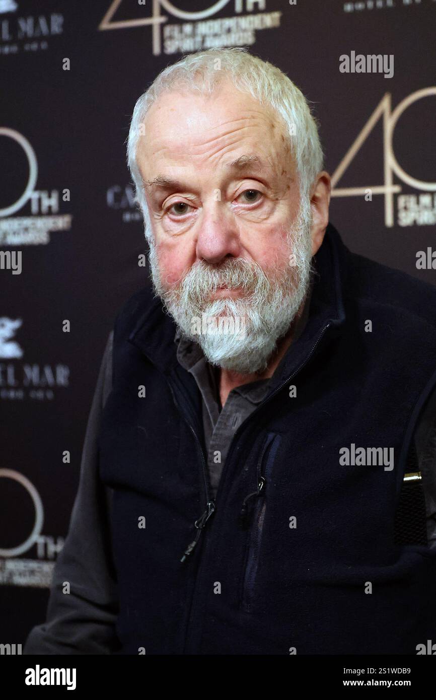 Santa Monica, USA. 04th Jan, 2025. Mike Leigh at the 2025 Film ...
