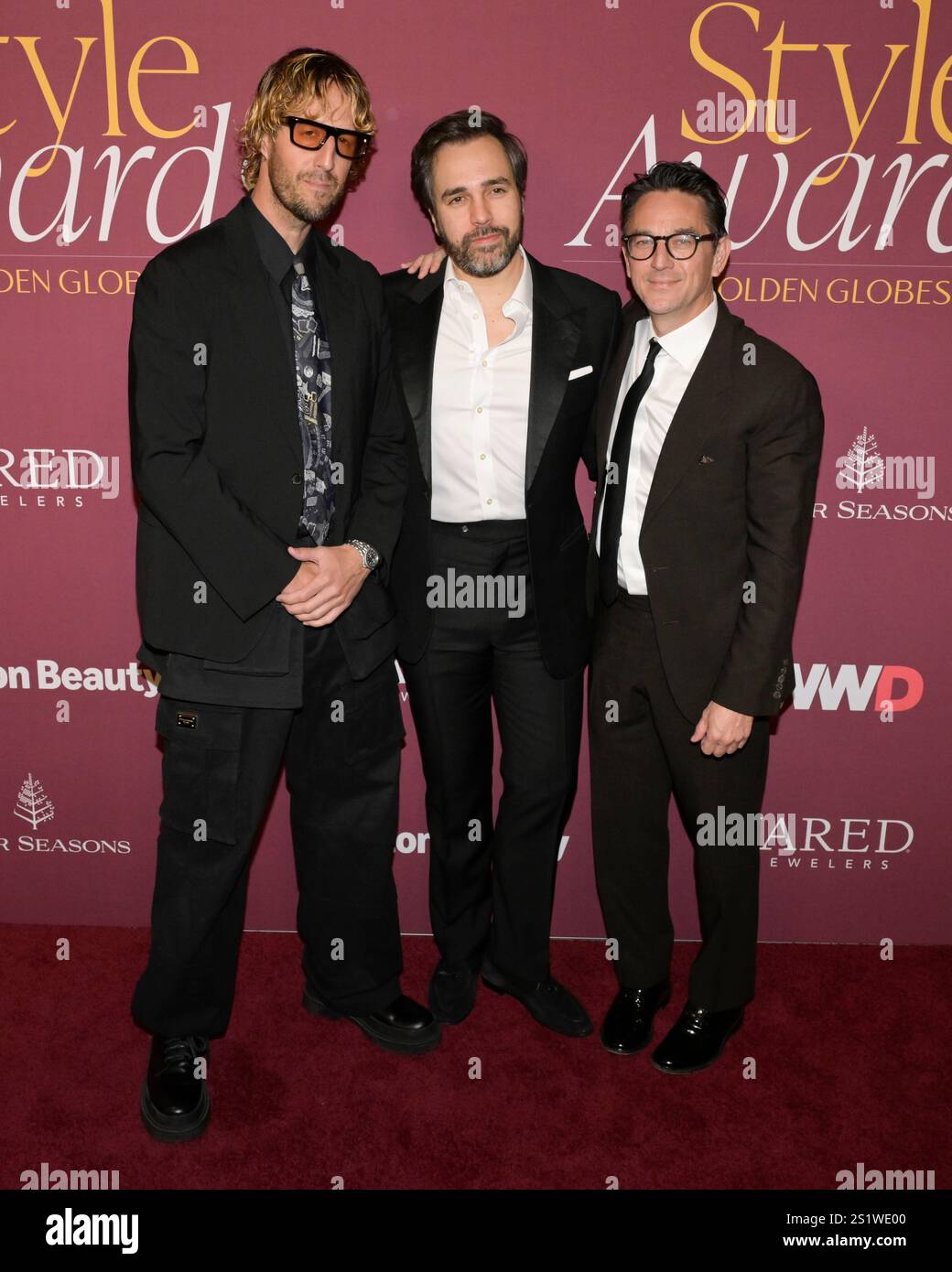 Beverly Hills, California, USA. 03rd Jan, 2025. Diego Bivero-Volpe ...