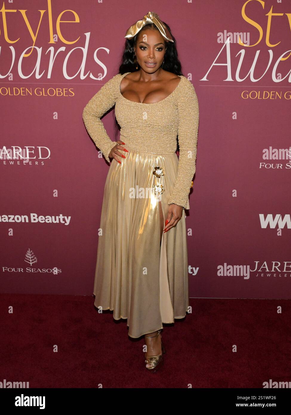 January 3, 2025, Beverly Hills, California, USA: Tai Beauchamp attends ...