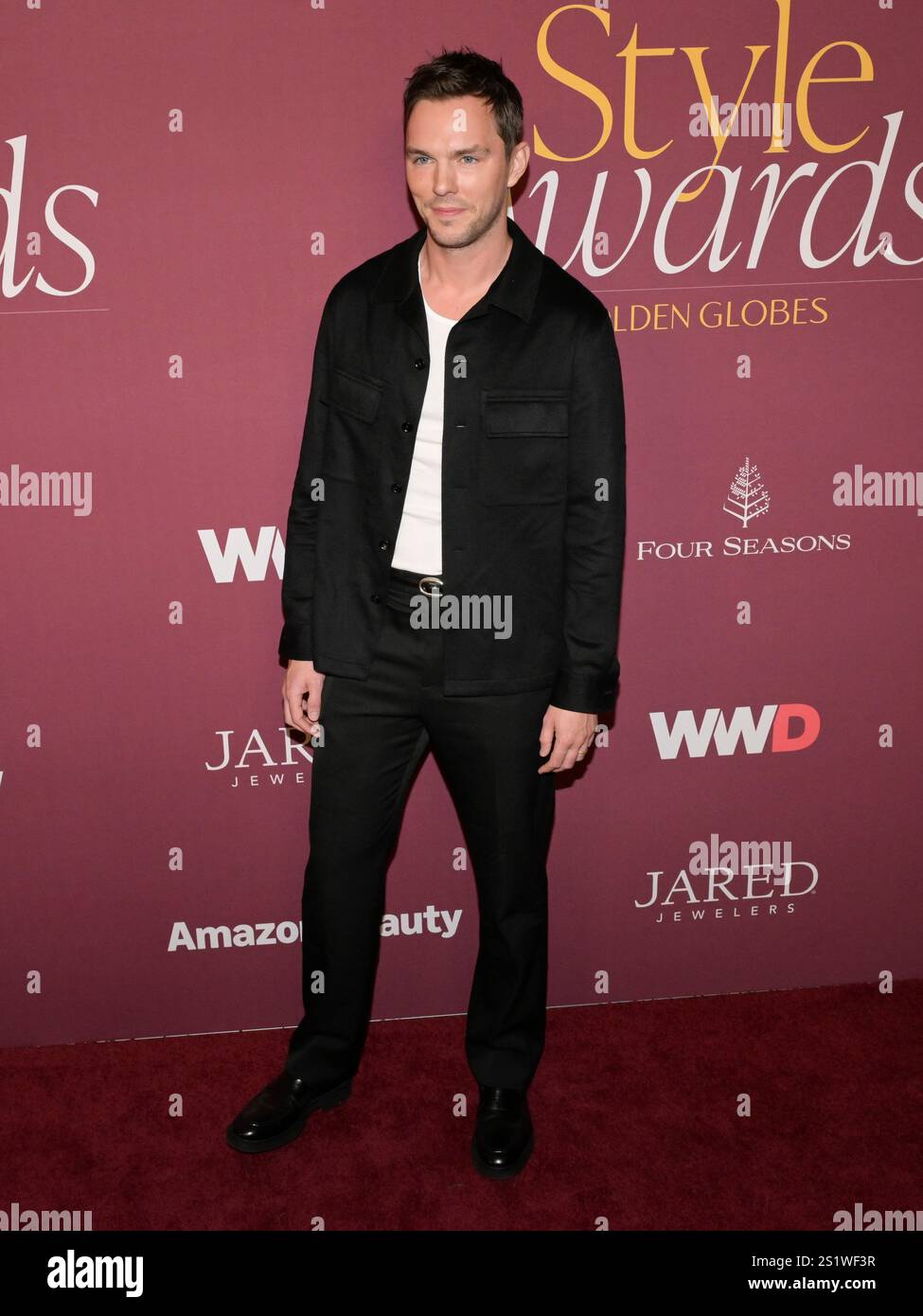 January 3, 2025, Beverly Hills, California, USA: Nicholas Hoult attends ...