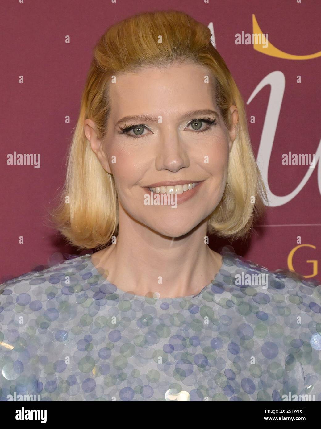 January 3, 2025, Beverly Hills, California, USA: Amanda Smith attends ...