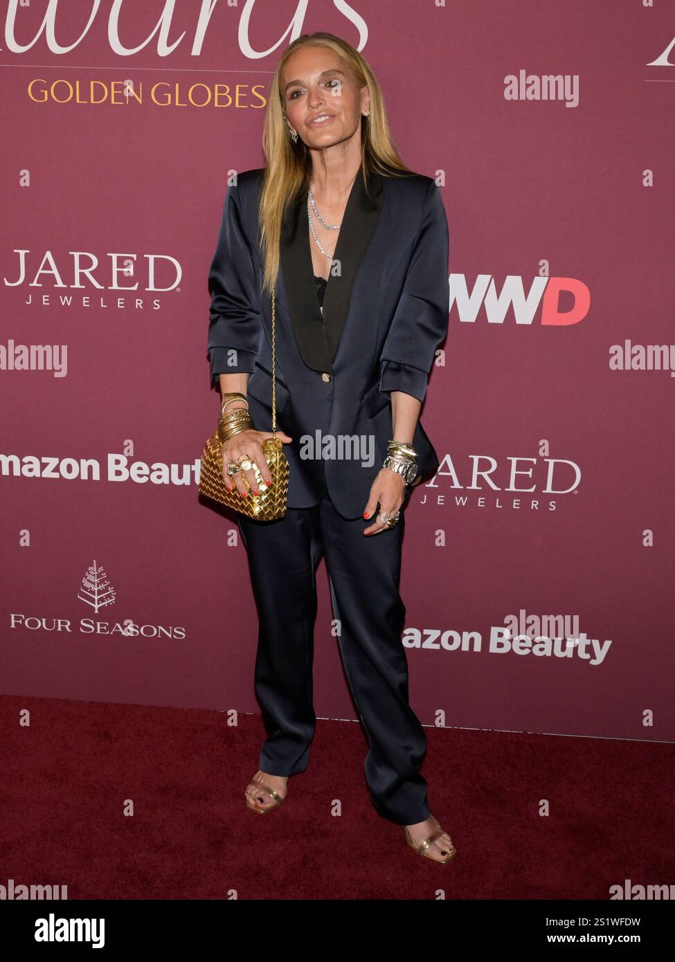 January 3, 2025, Beverly Hills, California, USA: Caroline Baudino ...