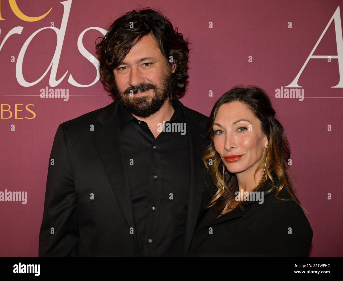 January 3, 2025, Beverly Hills, California, USA: Ethan Lovell and Jamie ...