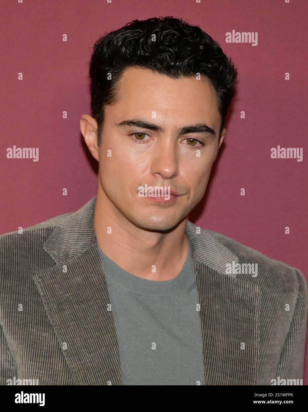 03 January 2025 - Beverly Hills, California - Darren Barnet. 2025 WWD ...