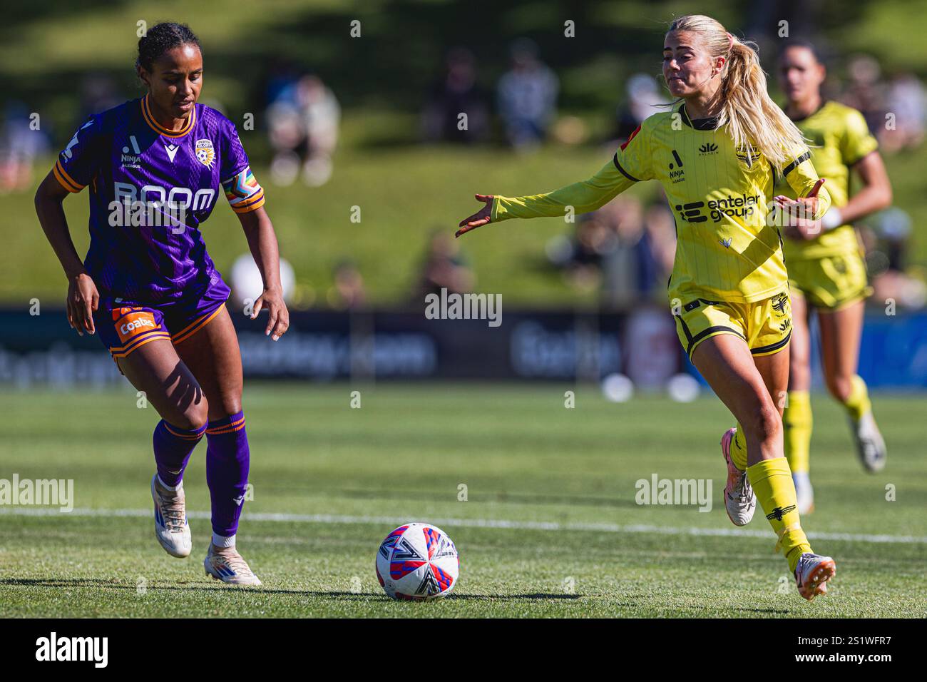 WELLINGTON, NEW ZEALAND - JANUARY 04: Alyssa Whinham of the Wellington ...