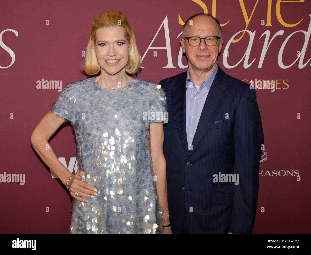 03 January 2025 - Beverly Hills, California - Amanda Smith and Jim ...