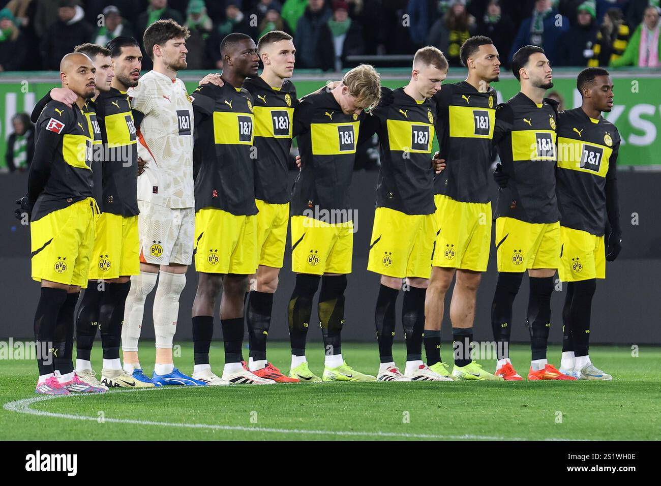 1. Bundesliga - VfL Wolfsburg - Borussia Dortmund am 22.12.2024 in der ...