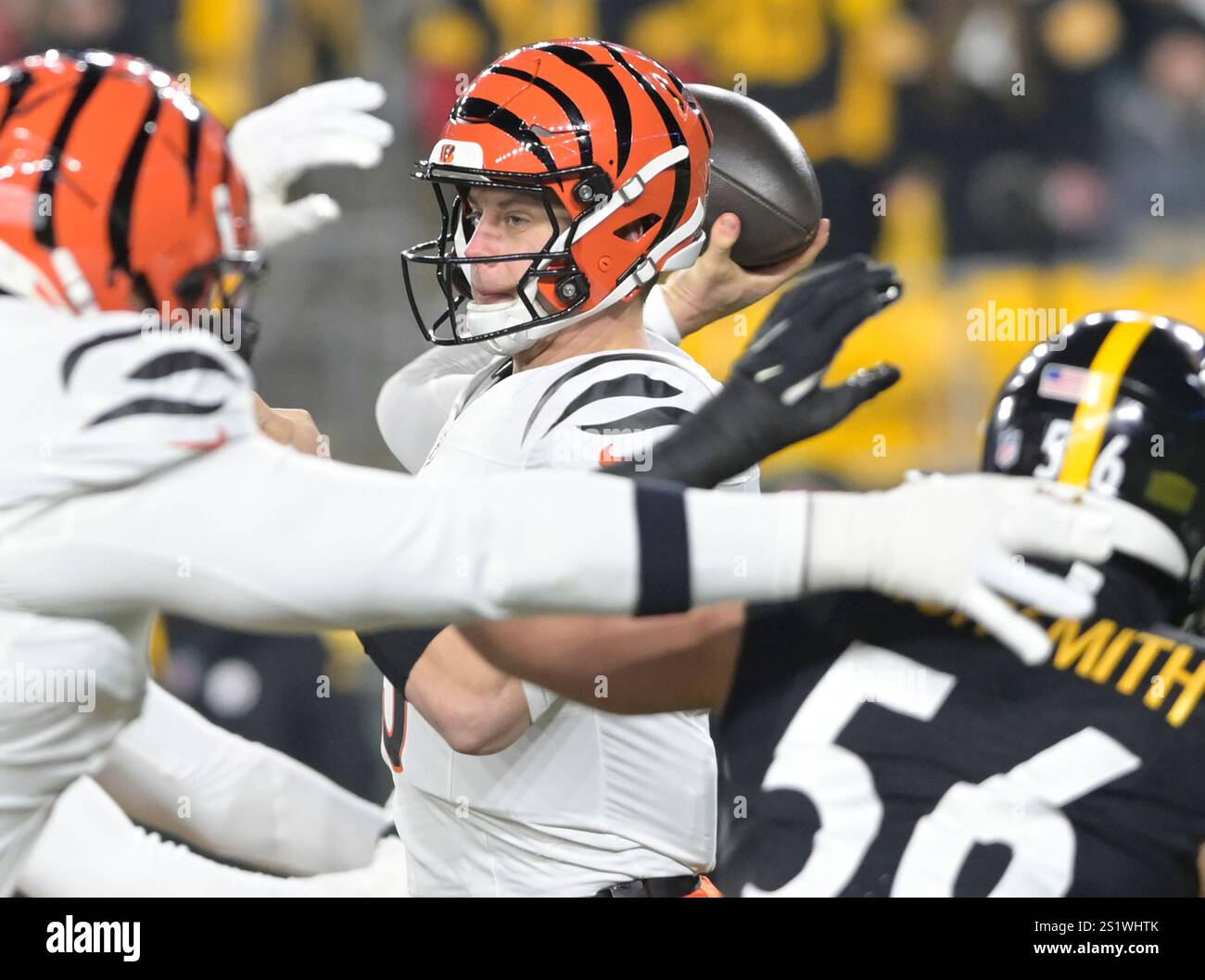 Pittsburgh, United States. 04th Jan, 2025. Cincinnati Bengals ...