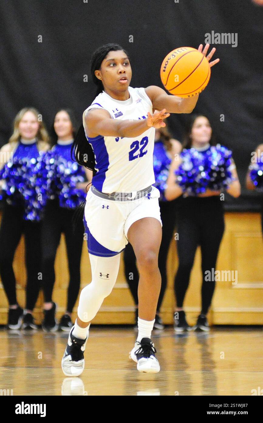 Amari Wright (22) controls the ball during Saturday's game against the ...