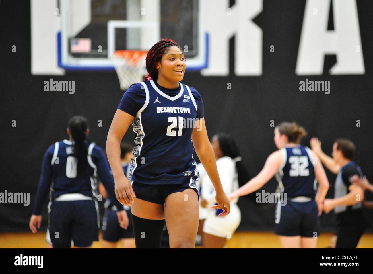 South Orange, USA. 04th Jan, 2025. Ariel Jenkins (21) during Saturday's ...
