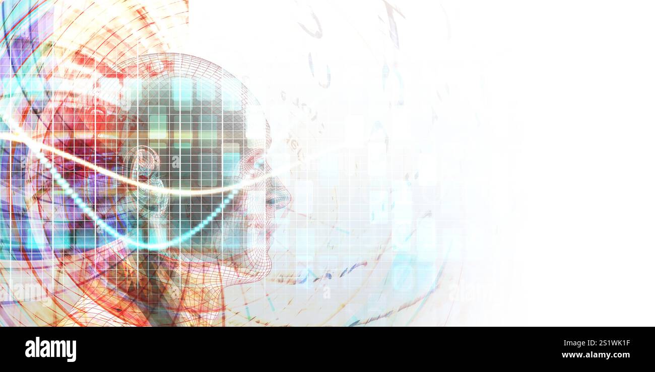 Digital Data Abstract as a Technology Concept Stock Photo - Alamy