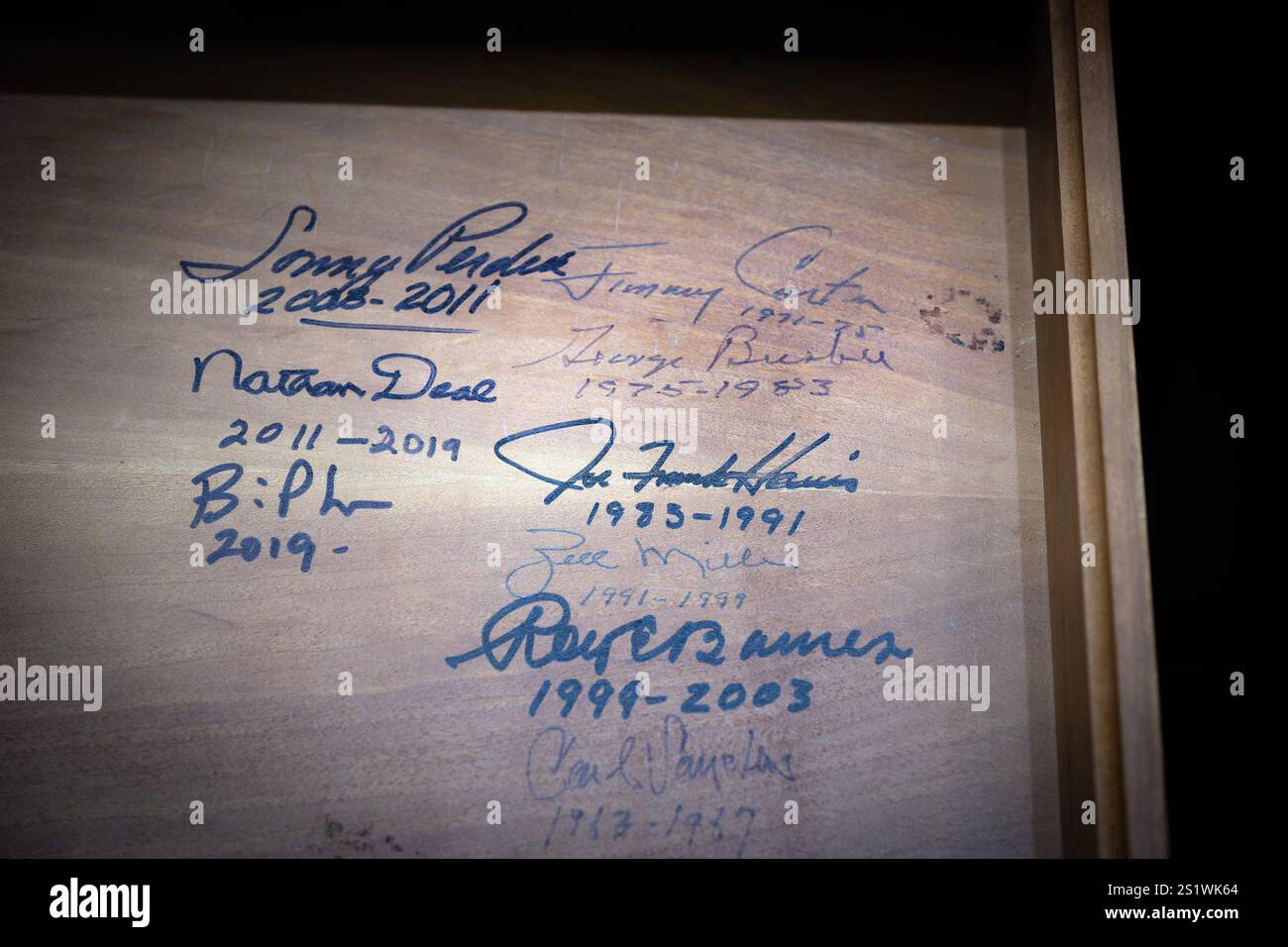 Atlanta, Georgia, USA. 4th Jan, 2025. Former Georgia Governor Jimmy ...