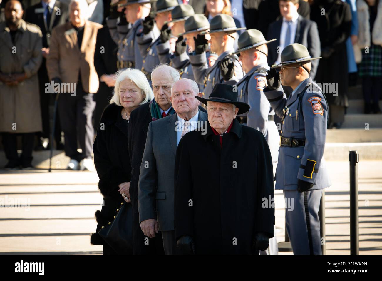 Atlanta, Georgia, USA. 4th Jan, 2025. Former Georgia Governors NATHAN ...