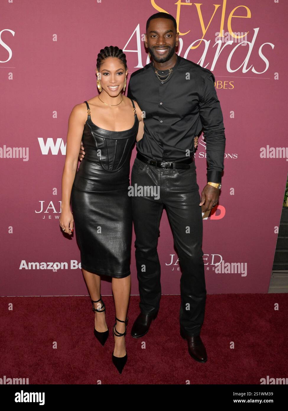 03 January 2025 - Beverly Hills, California - Lex Scott Davis, Mo McRae. 2025 WWD Style Awards ...