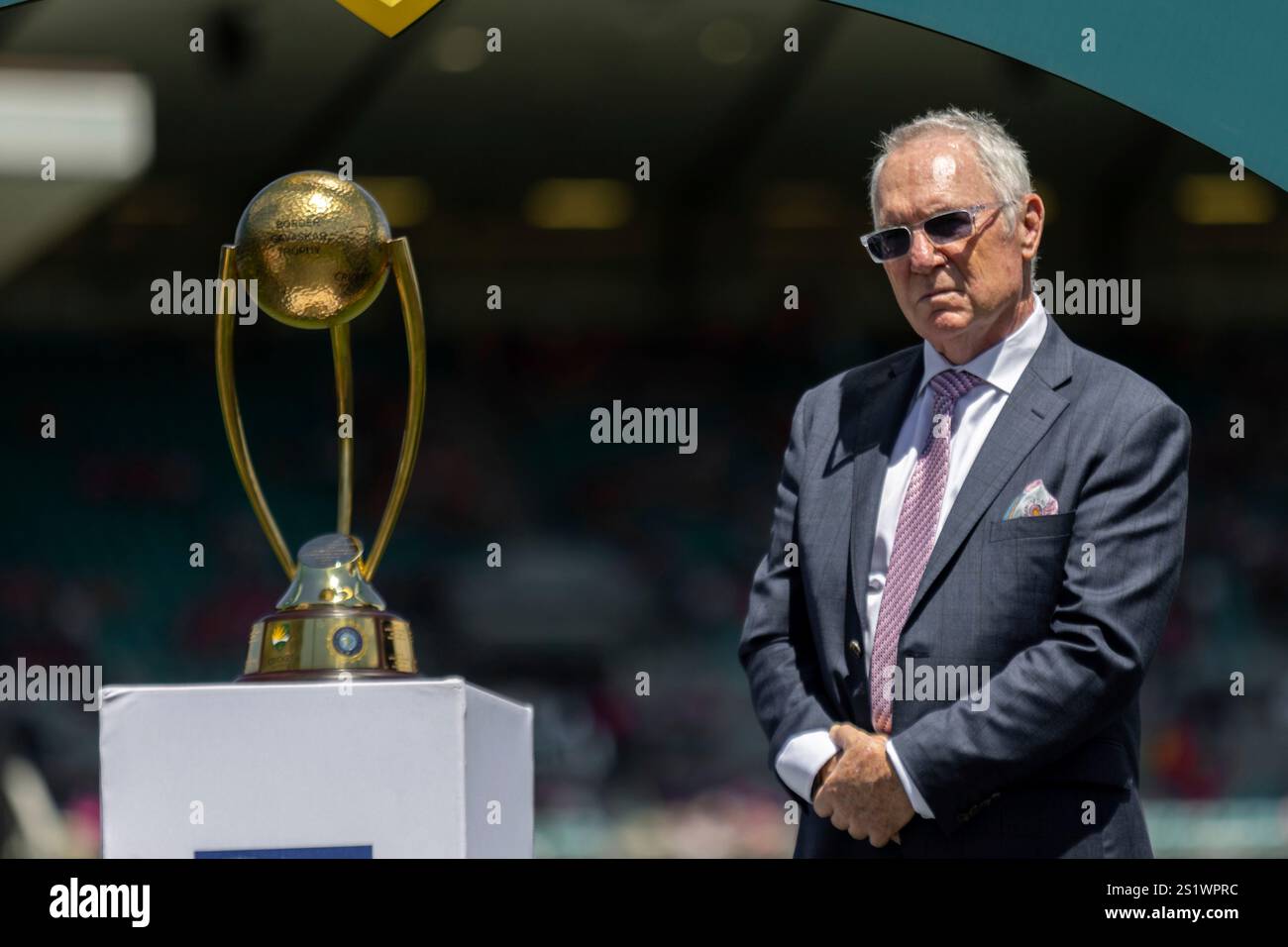 SYDNEY, AUSTRALIA - JANUARY 05: Alan Border of Australia during the ...