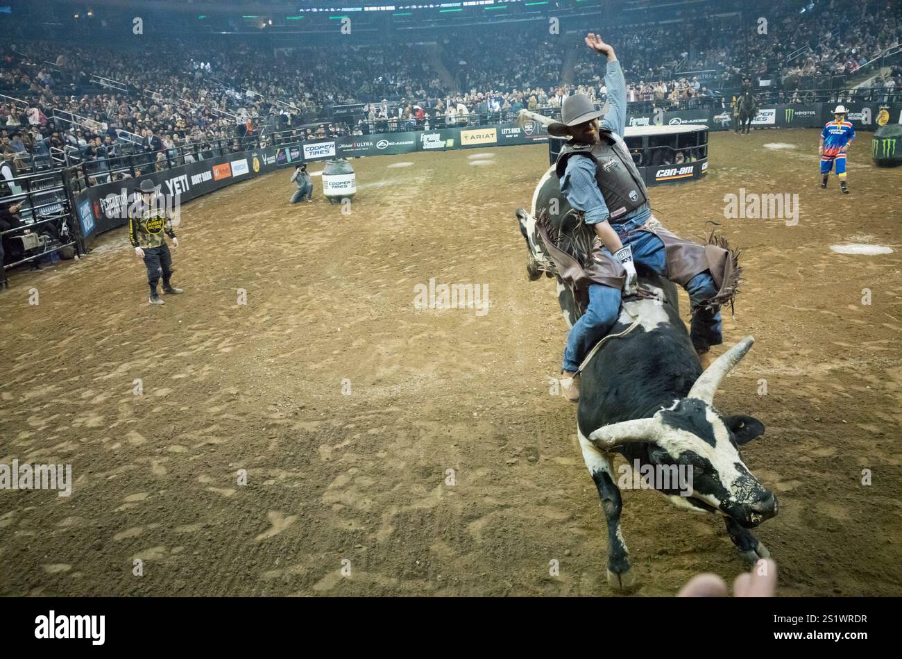 January 4, 2025, New York, New York, U.S: Bull Rider LUCAS DIVINO of ...