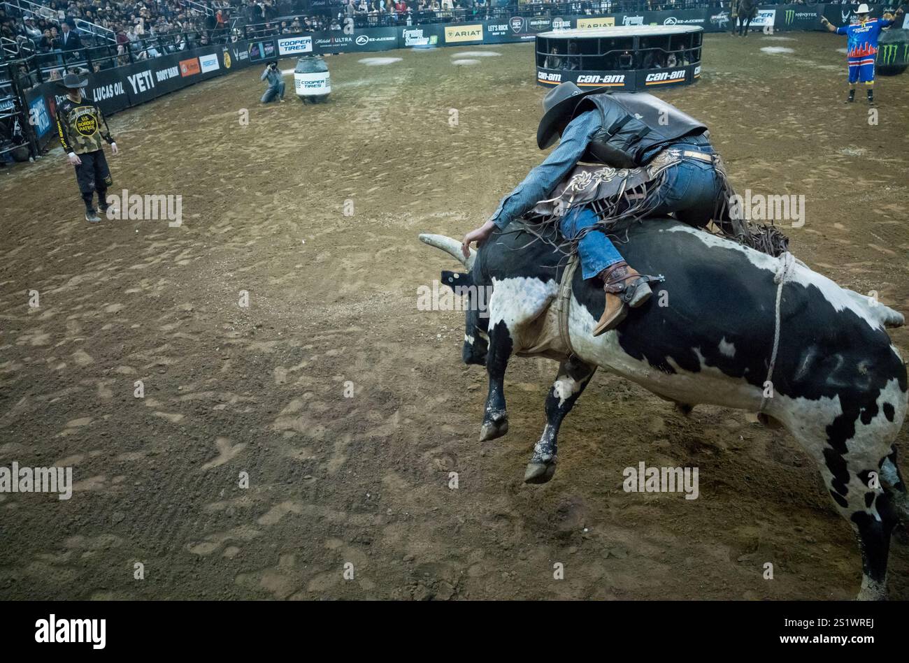 January 4, 2025, New York, New York, U.S: Bull Rider LUCAS DIVINO of ...