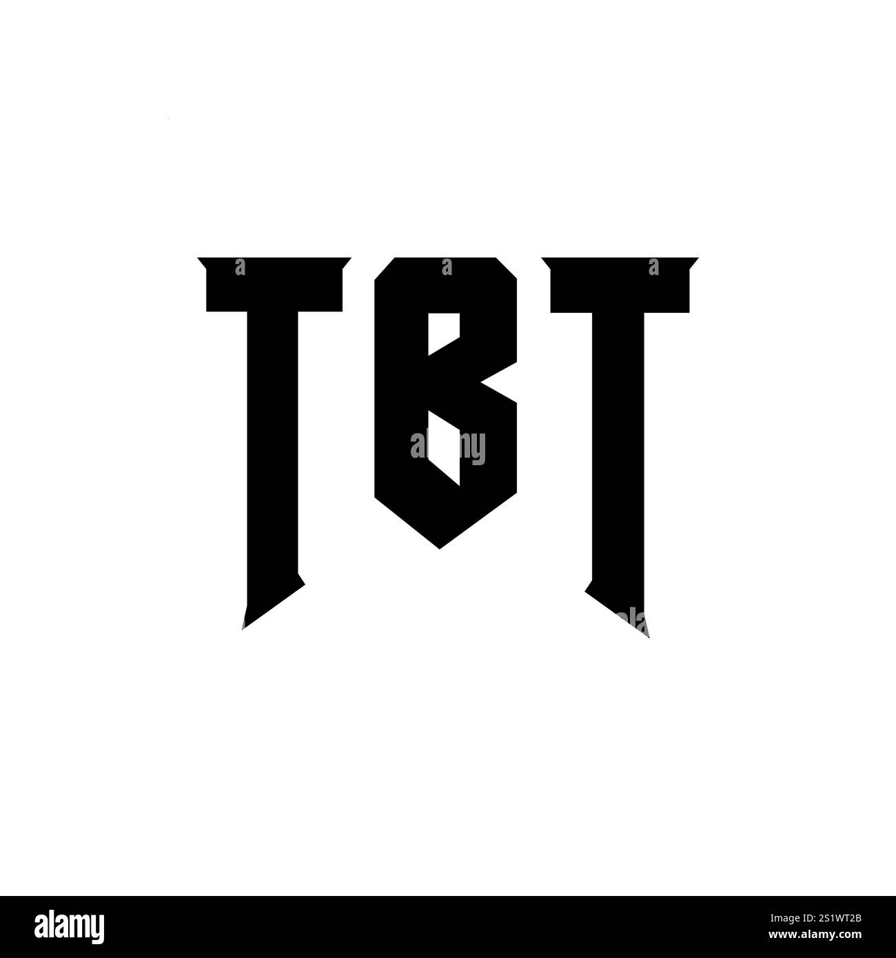 TBT letter logo design for technology company. TBT logo design black ...
