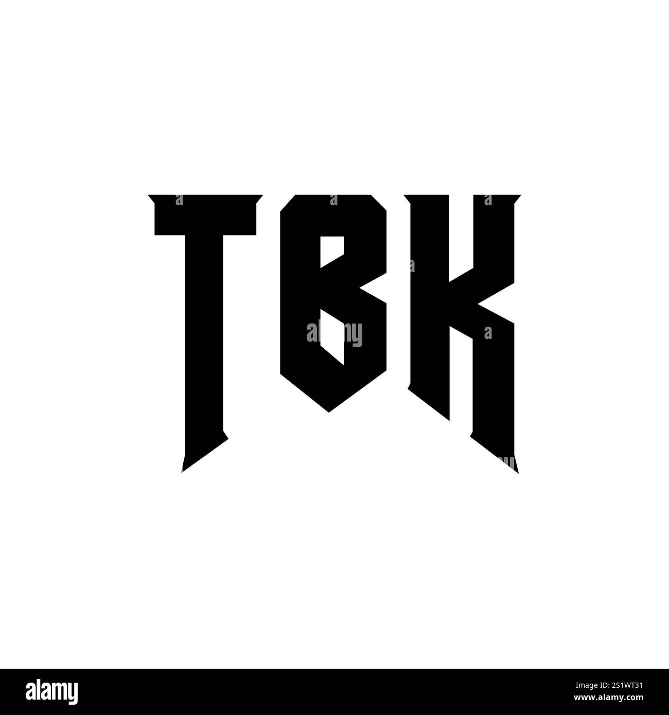Tbk logo design hi-res stock photography and images - Alamy