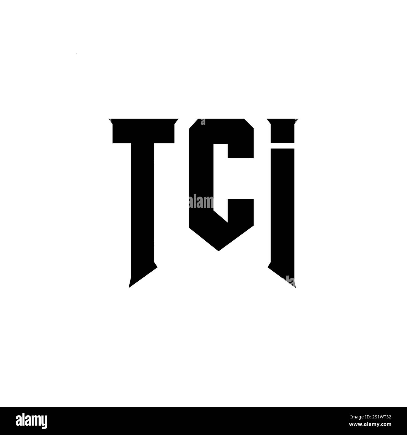 TCI letter logo design for technology company. TCI logo design black ...