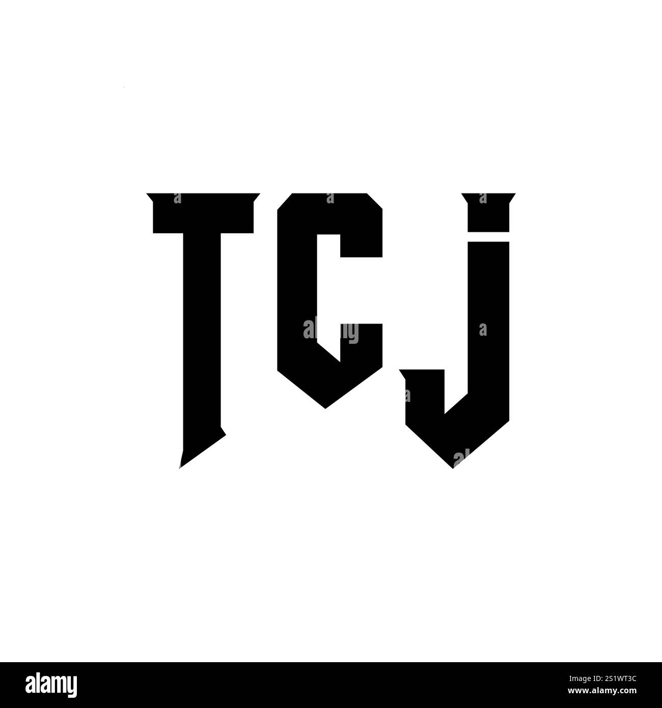 Tcj logo design hi-res stock photography and images - Alamy