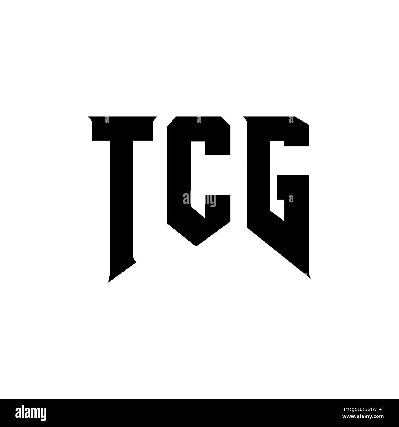 Tcg logo design hi-res stock photography and images - Alamy