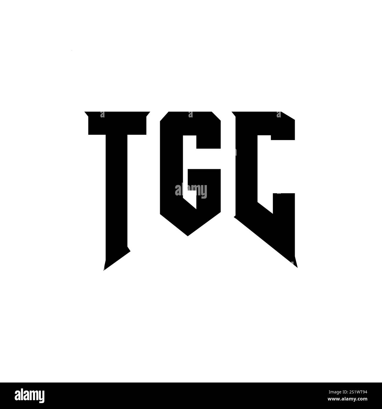 TGC letter logo design for technology company. TGC logo design black ...
