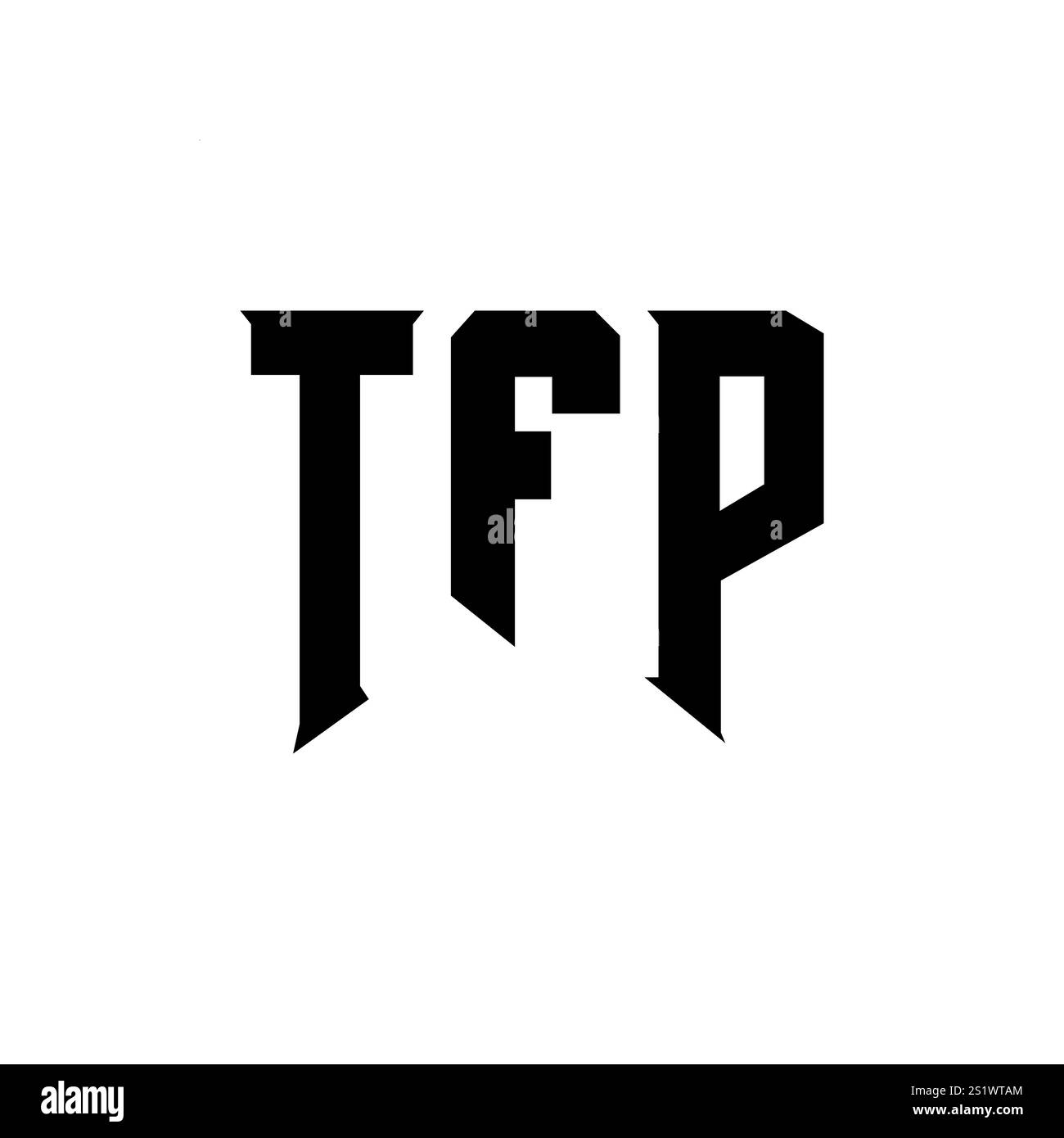 Tfp Letter Logo Design For Technology Company Tfp Logo Design Black