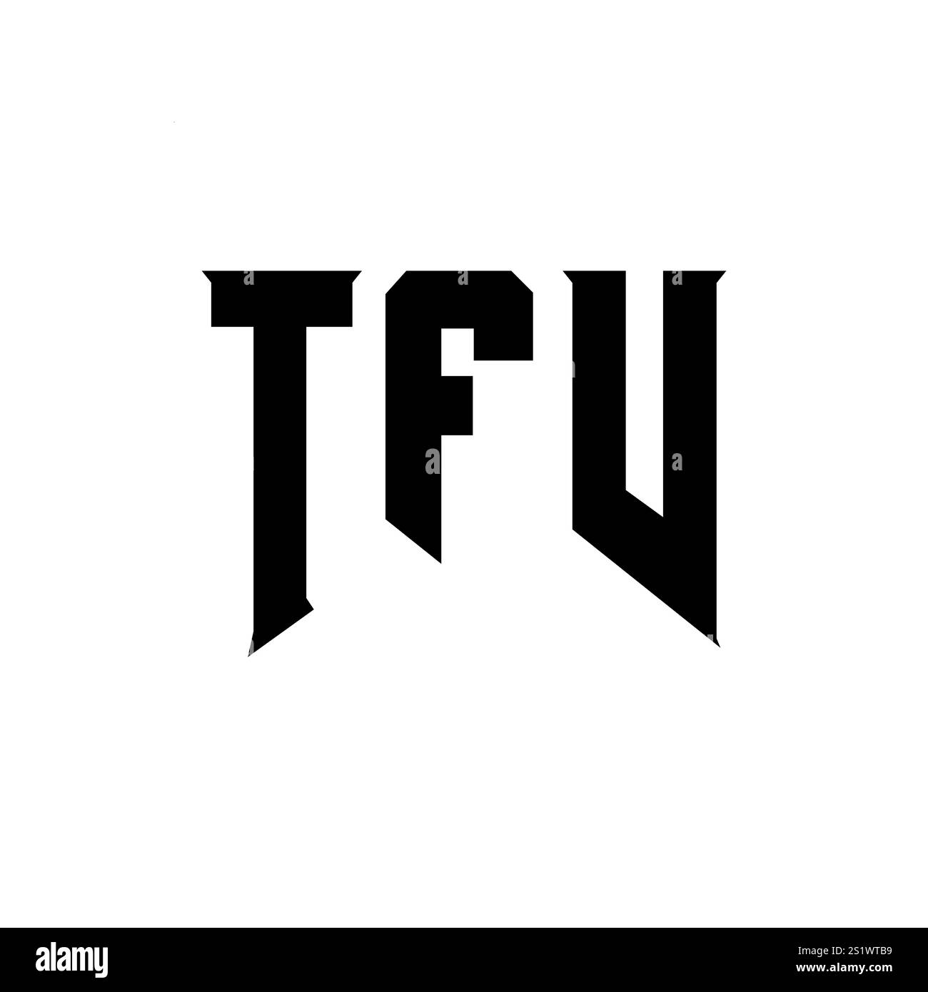 Tfv logo design hi-res stock photography and images - Alamy