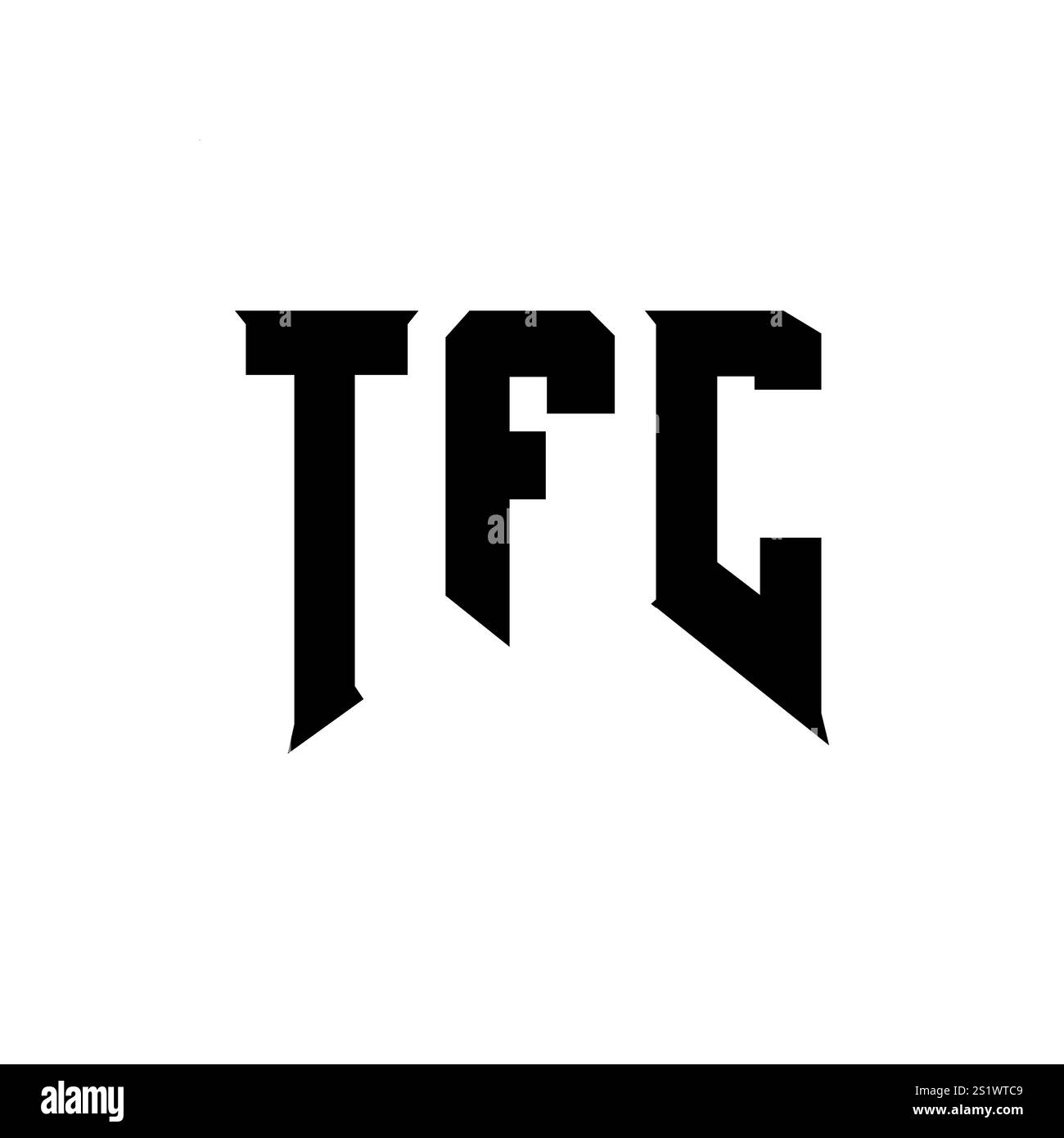 TFC letter logo design for technology company. TFC logo design black ...
