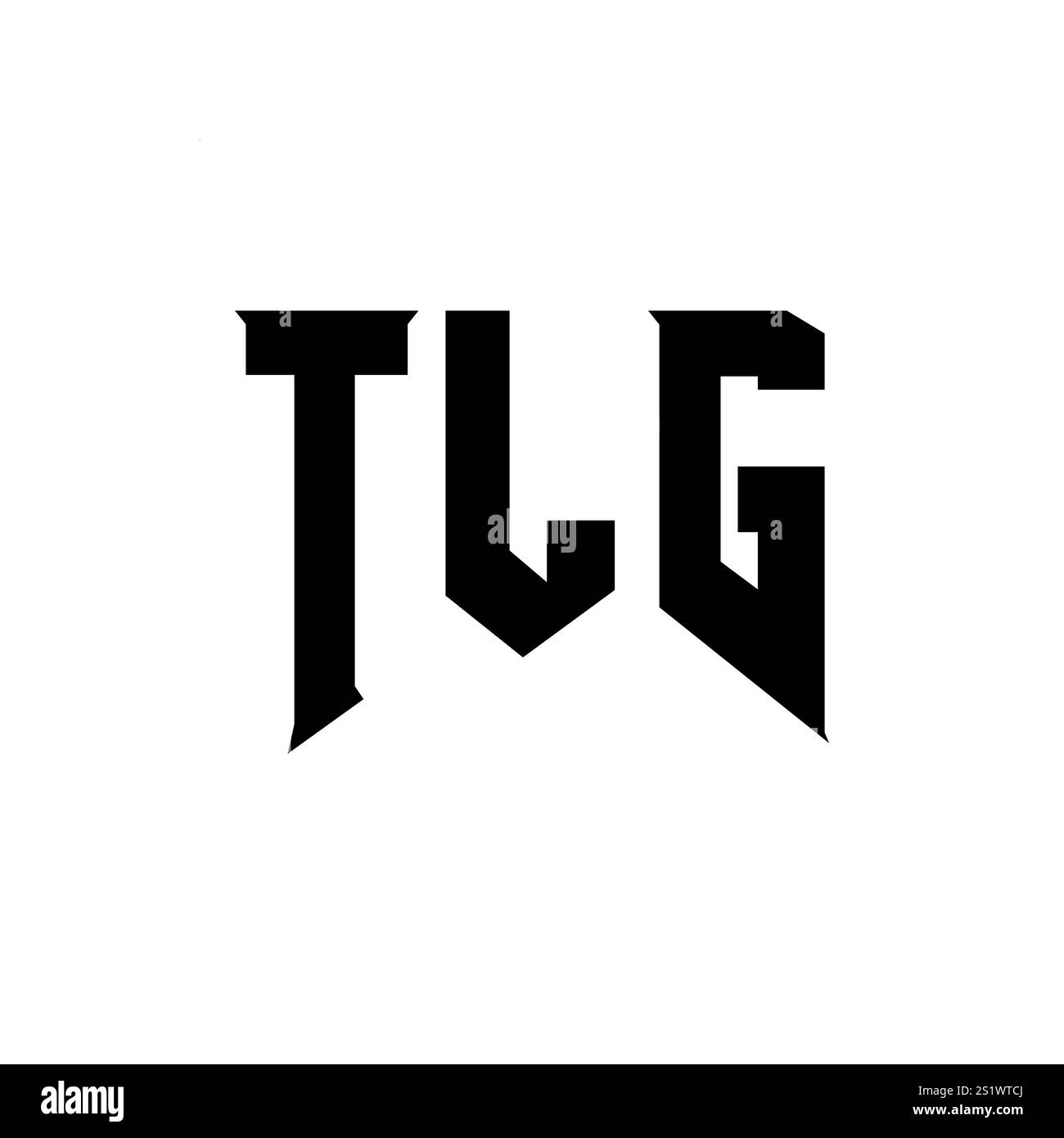 TLG letter logo design for technology company. TLG logo design black ...