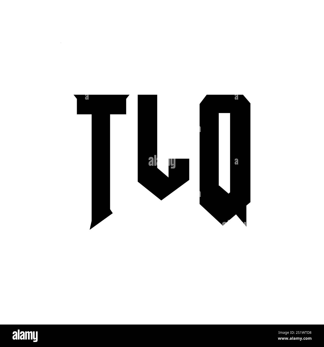 Tlq logo design Stock Vector Images - Alamy