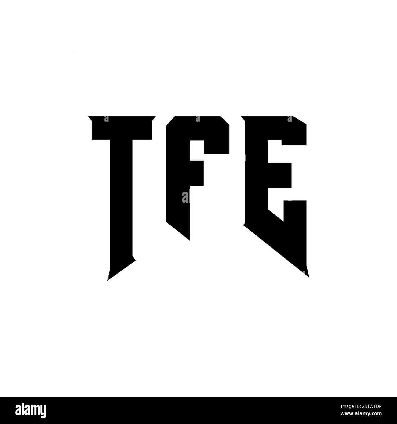 TFE letter logo design for technology company. TFE logo design black ...
