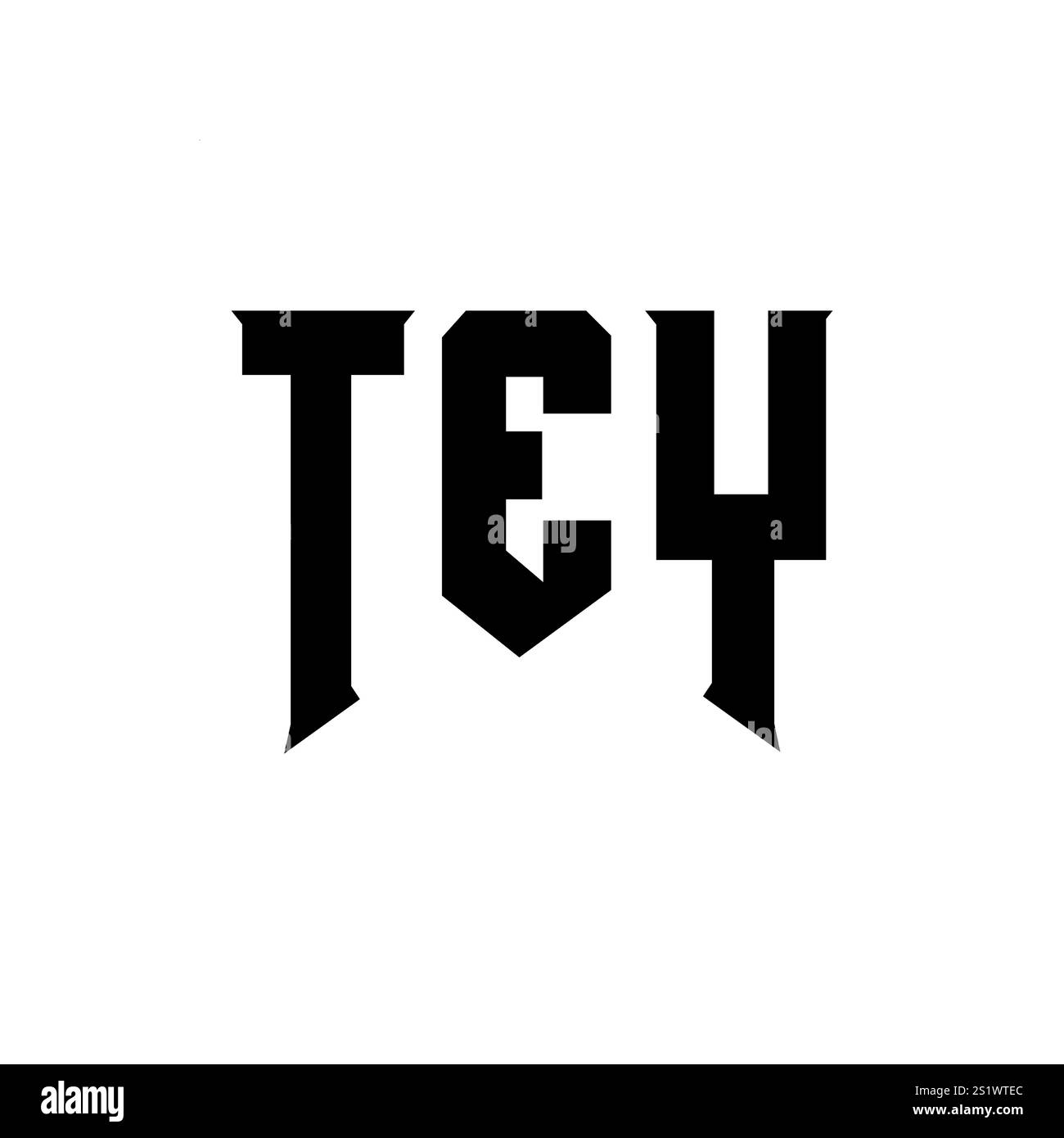 TEY letter logo design for technology company. TEY logo design black ...