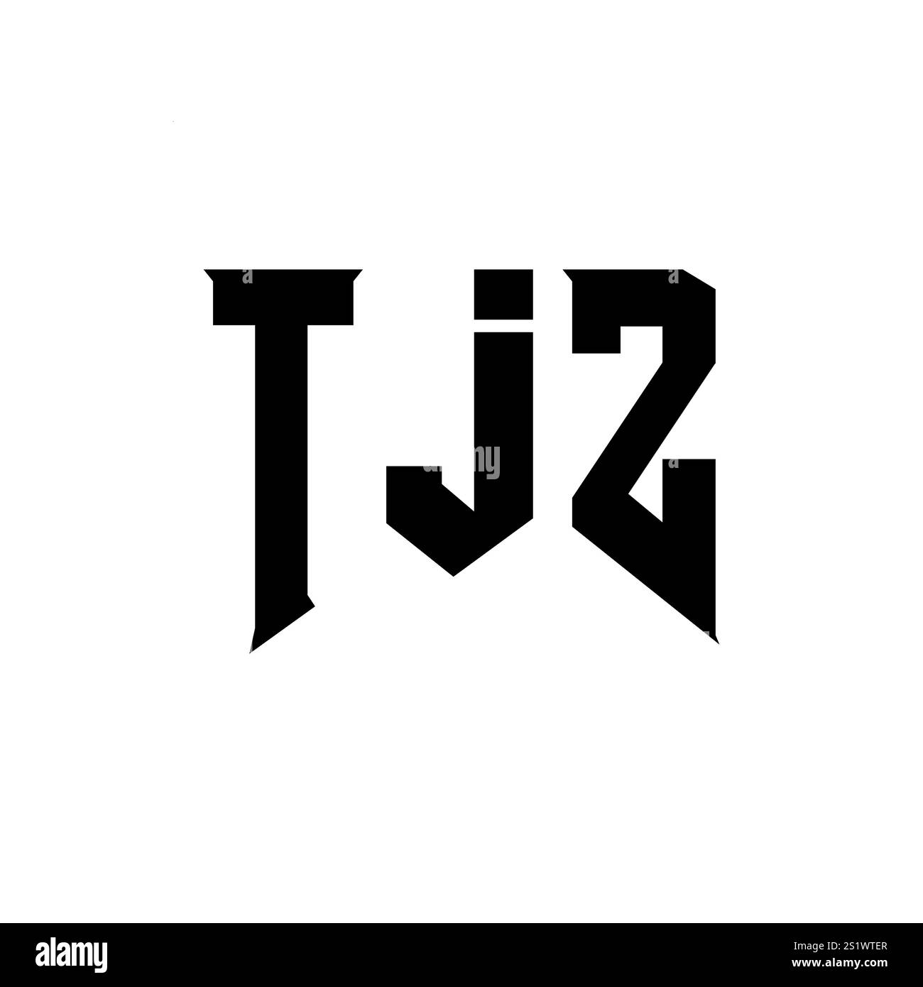 Tjz logo design hi-res stock photography and images - Alamy