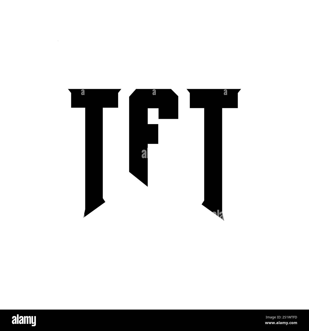 TFT letter logo design for technology company. TFT logo design black ... TFT letter logo design for technology company. TFT logo design black ...