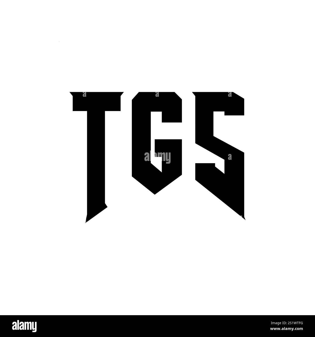TGS letter logo design for technology company. TGS logo design black ...