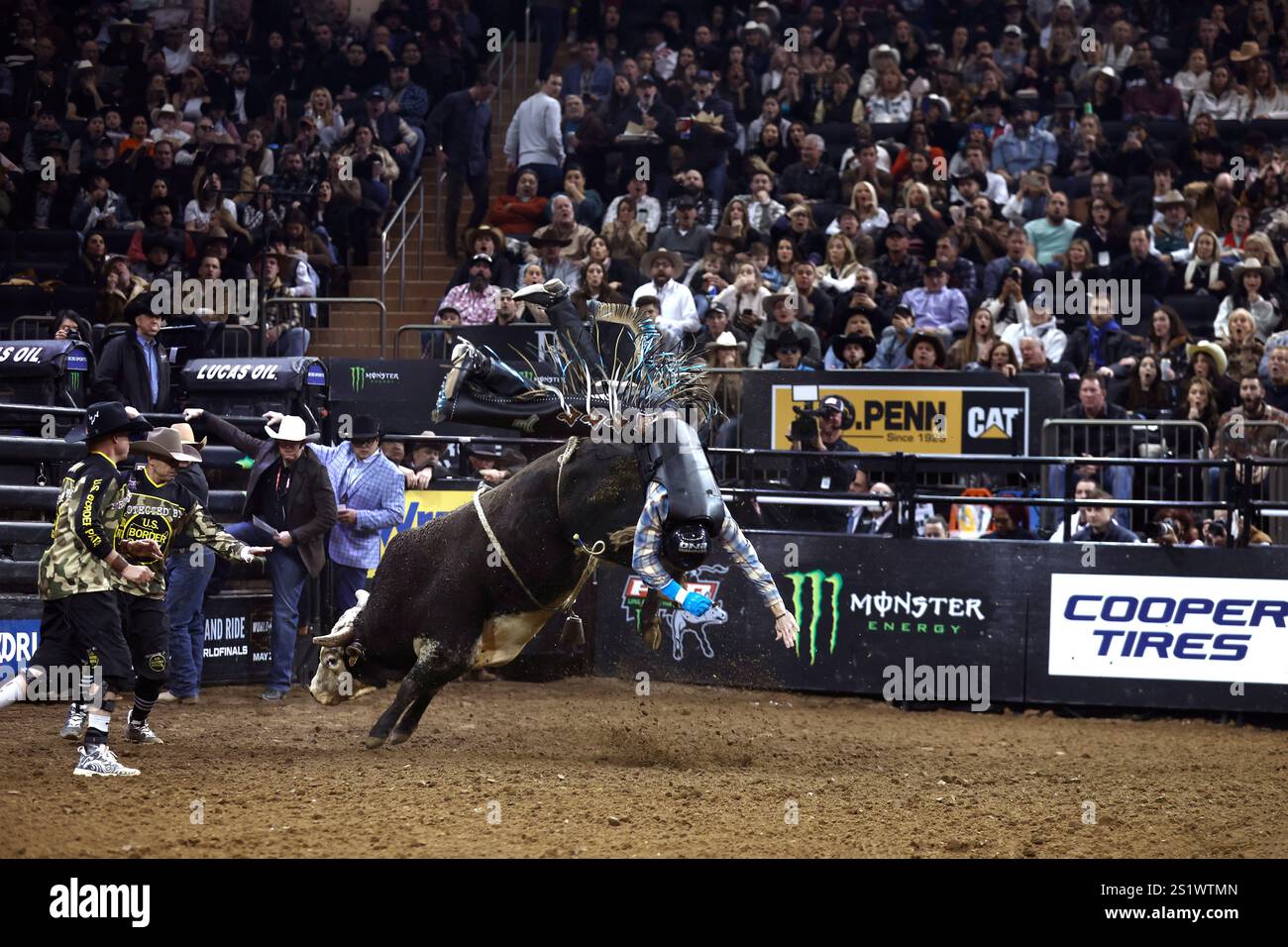New York, USA. 04th Jan, 2025. Tanner Eno rides during PBR's Unleash ...