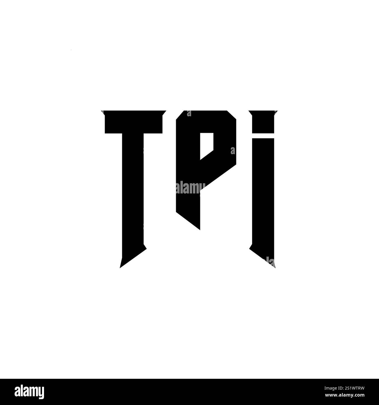 TPI letter logo design for technology company. TPI logo design black ...
