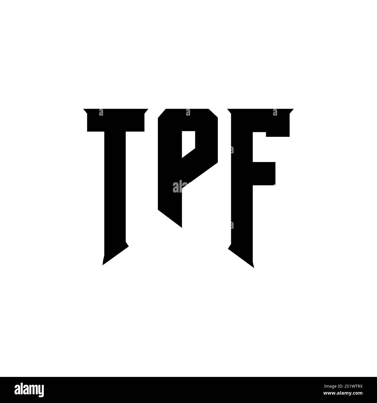 Tpf logo design hi-res stock photography and images - Alamy