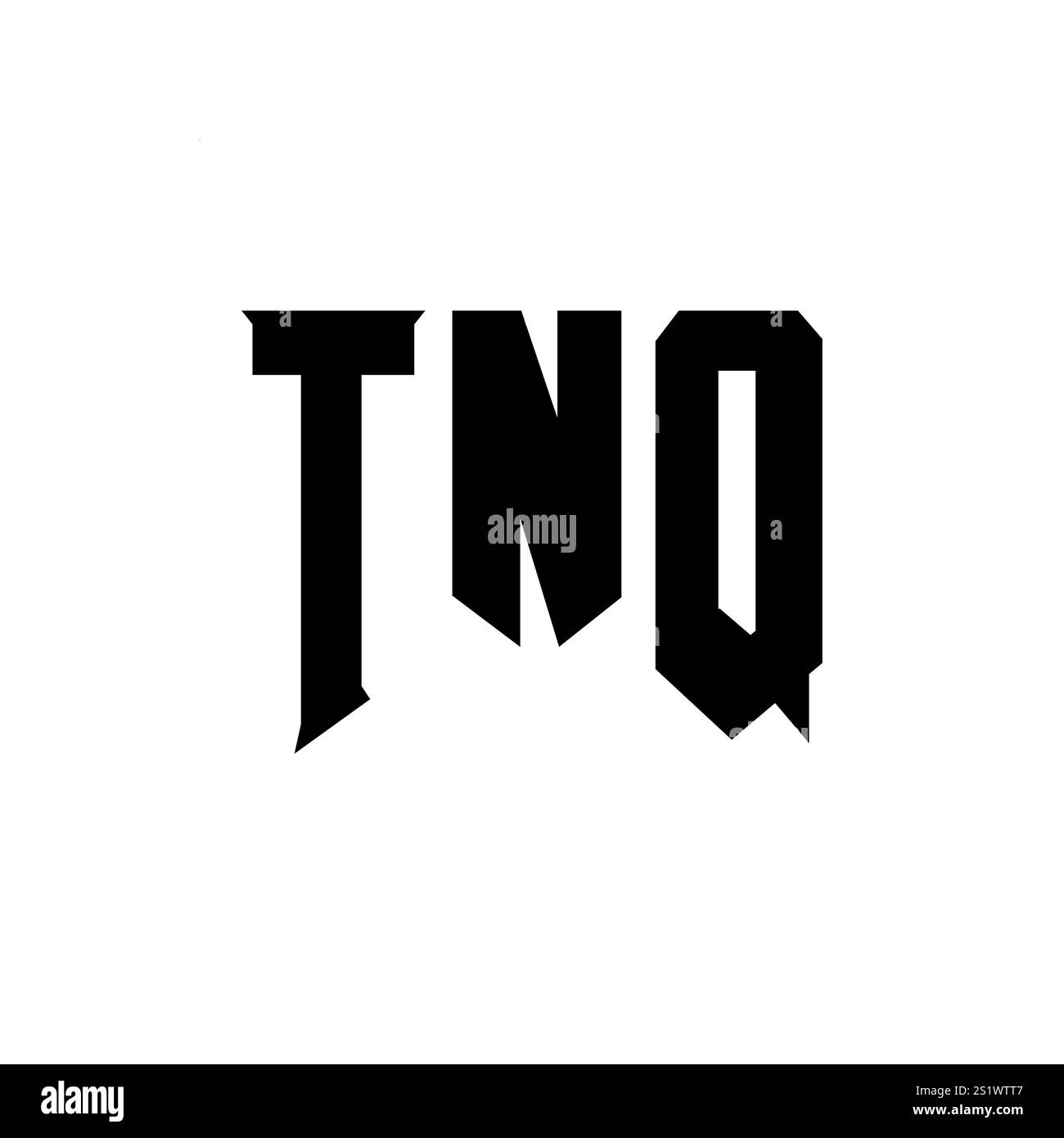 TNQ letter logo design for technology company. TNQ logo design black ...