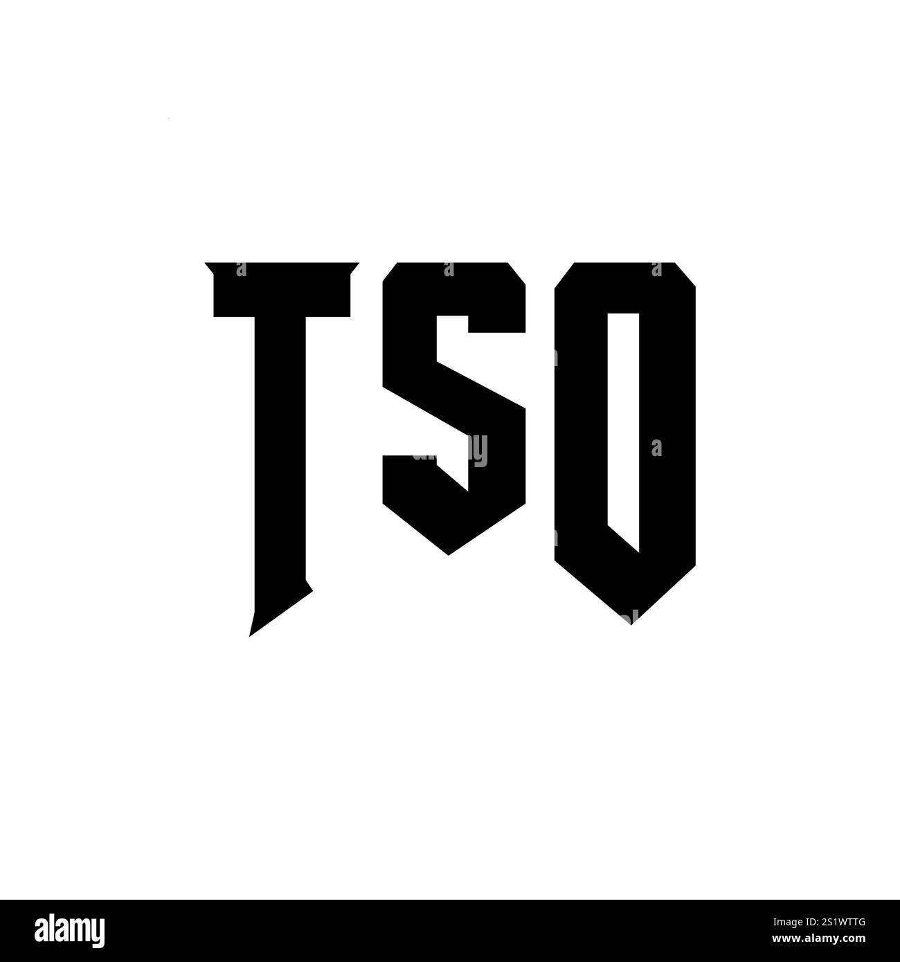 TSO letter logo design for technology company. TSO logo design black ...
