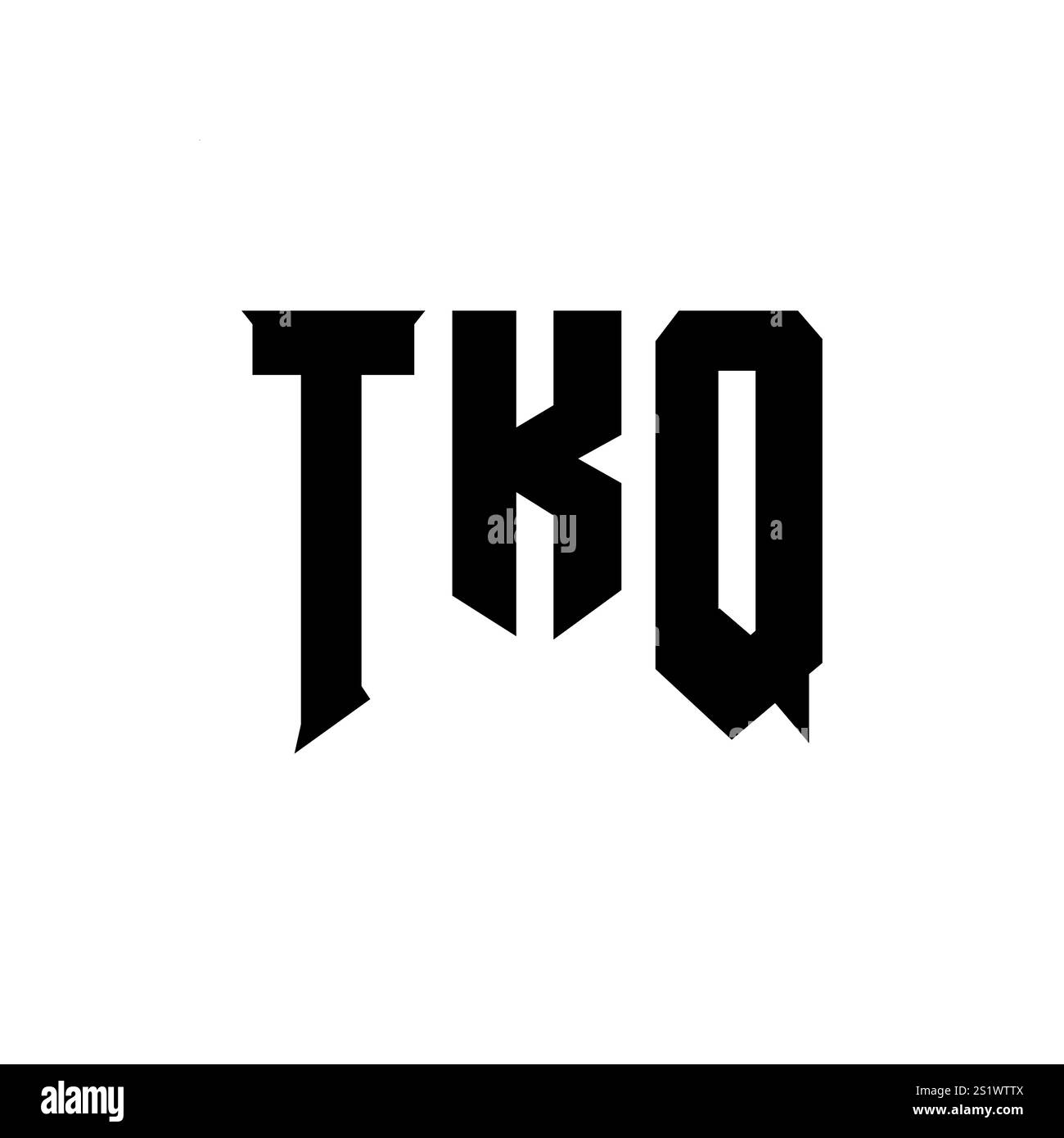 Tkq logo design hi-res stock photography and images - Alamy